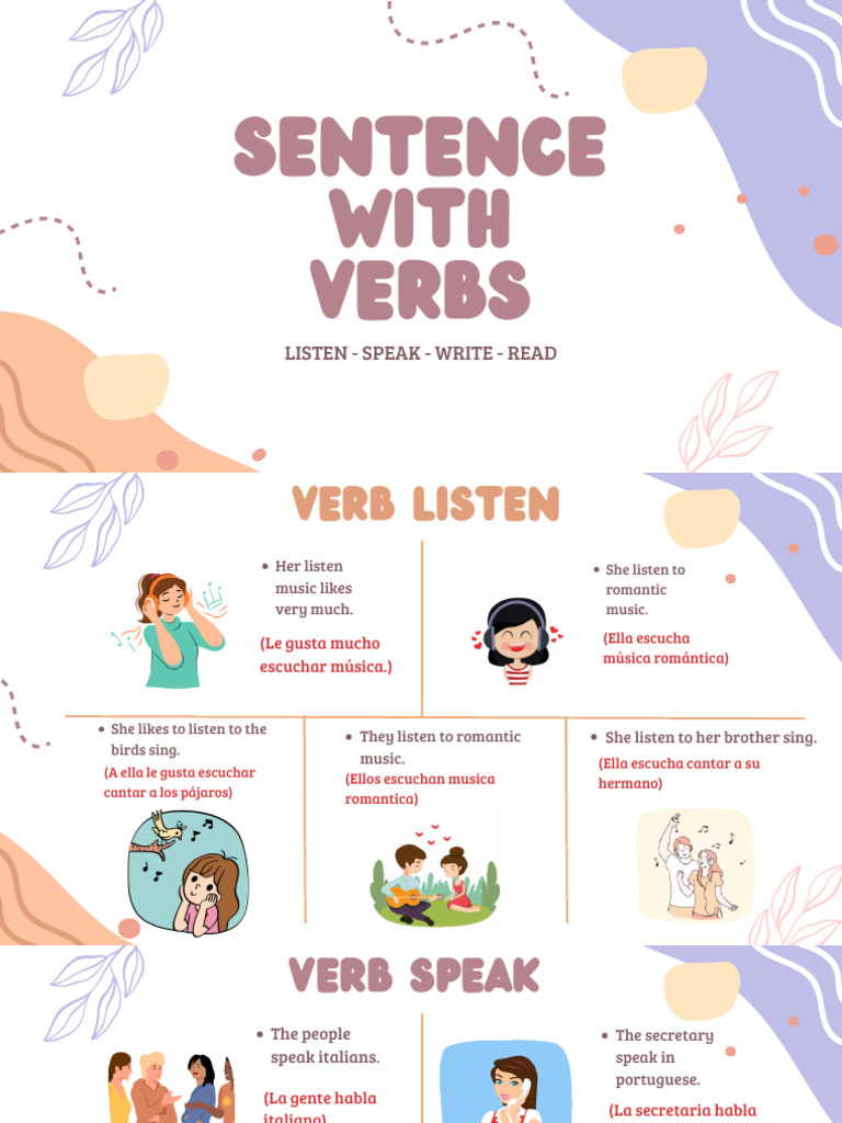 Proyect Ingles Verbs | PDF | Música grabada