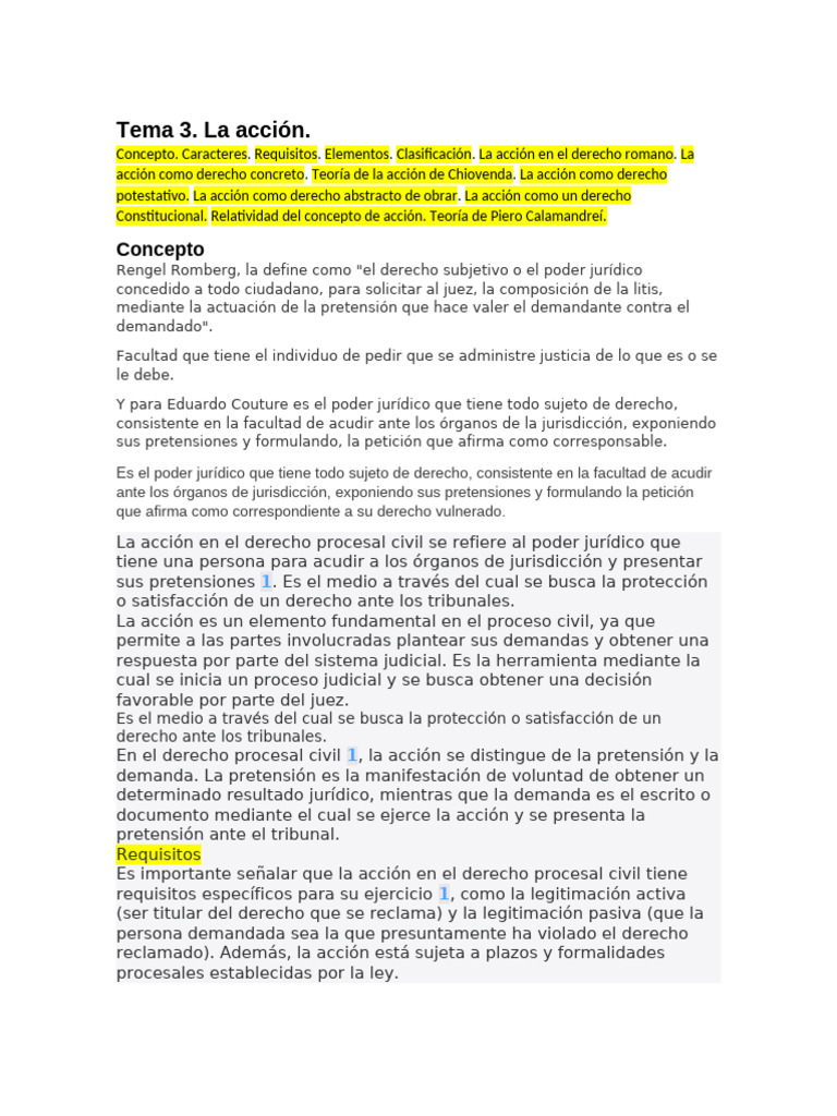 Tema 3 y 4 | PDF | Jurisdicción | Ley procesal