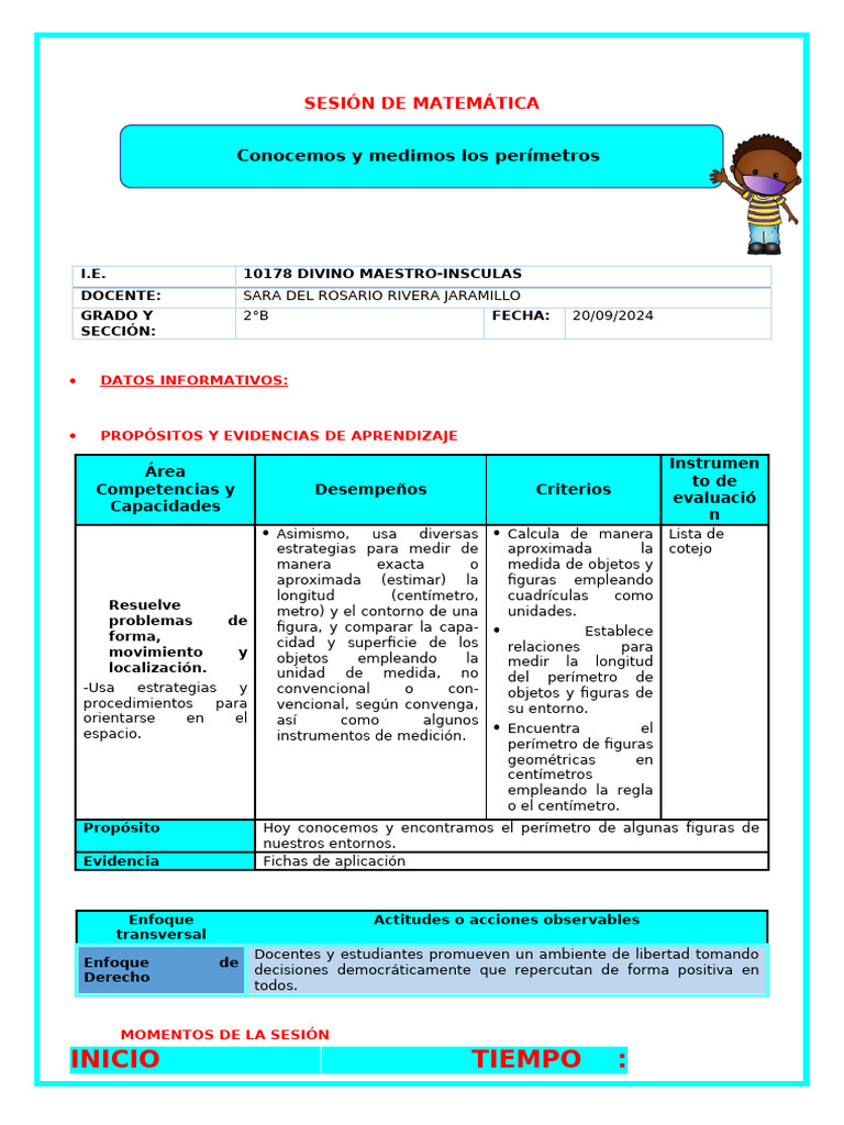 SESION MAT Conocemos y Medimos Los Perimetros | PDF | Longitud | Metrología SESION MAT Conocemos y Medimos Los Perimetros | PDF | Longitud | Metrología