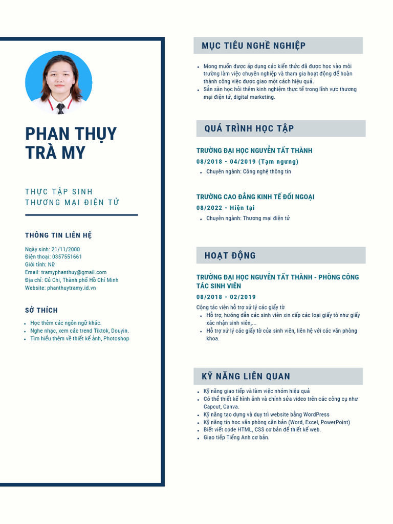 Phan TH y Trà My | PDF