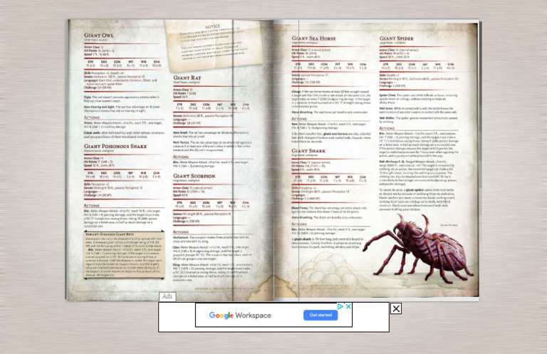 D&D 5e Monster Manual | PDF