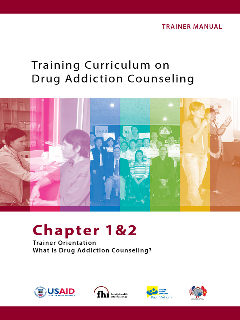 Drug Addiction Counseling Training Manual | PDF | Drug Rehabilitation ...