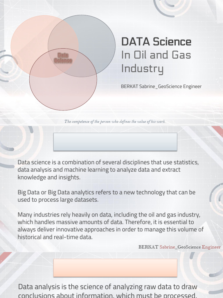 Data Science in Oil and Gas Industry 1709538828 | PDF | Microsoft Access | Databases