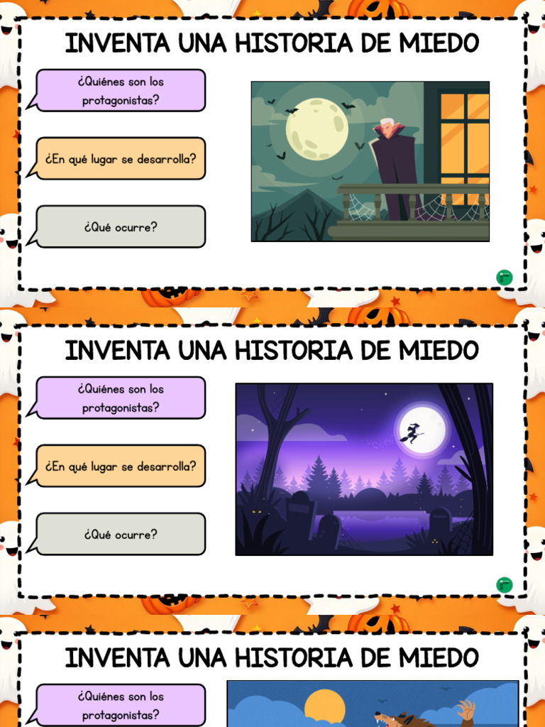Crea tu propia historia de miedo | PDF
