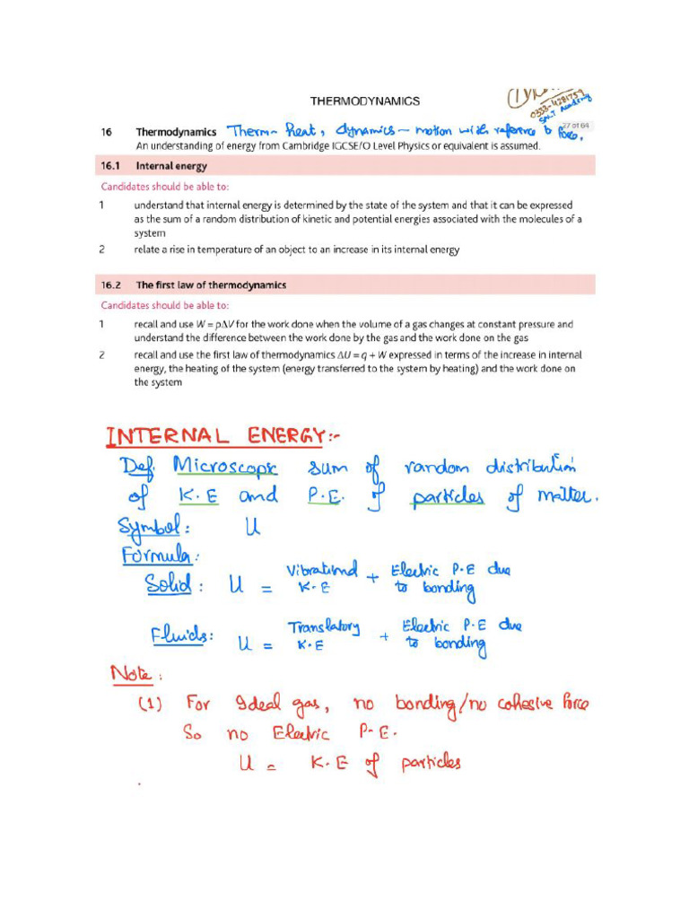 2022 Thermodynamics | PDF