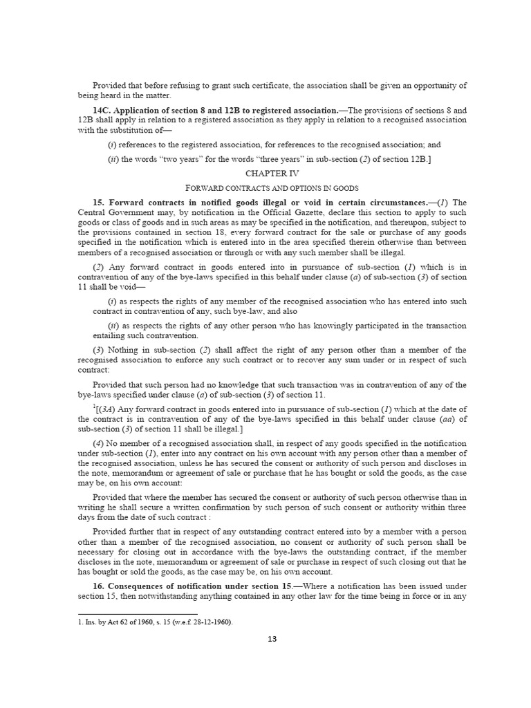 The Forward Contracts | PDF | Legal Documents | Justice