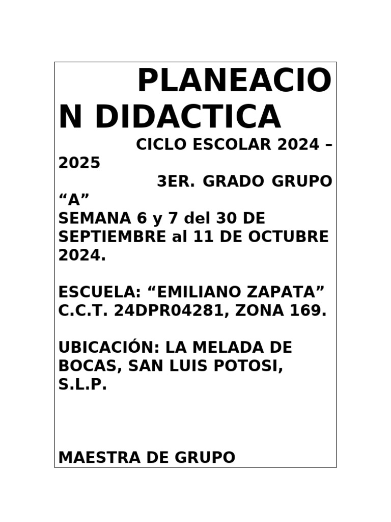 Portada Planeacion | PDF | Religión y espiritualidad