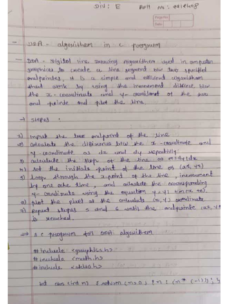 ComputerGraphics 408 | PDF