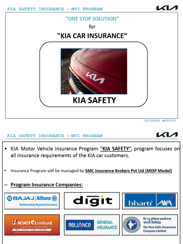 KIA SAFETY | PDF | Insurance | Vehicles