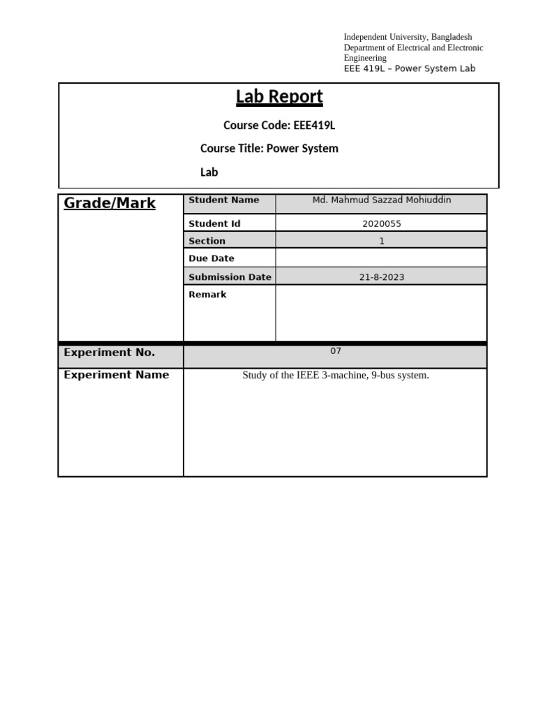 Eee419l Lab07-1 | PDF