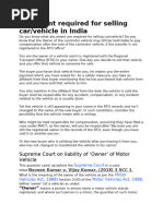New Application For Transfer of Ownership of Motor Vehicle Trailer ...