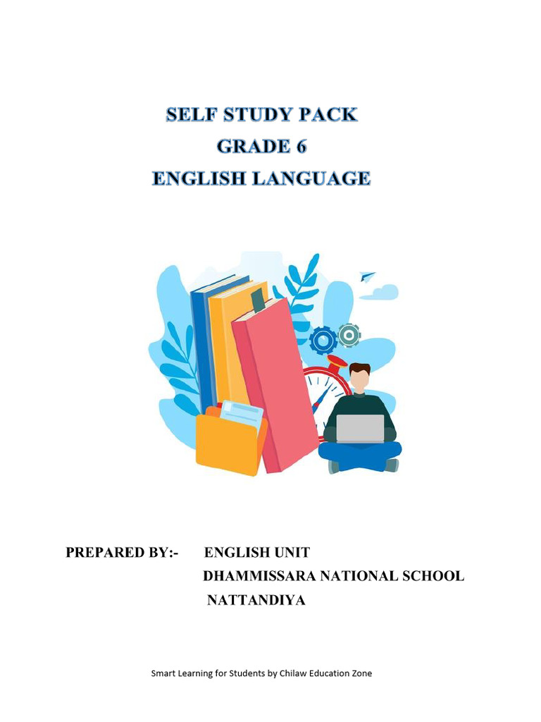 English - Grade 6 - Study Pack | PDF | Grammatical Number | Adjective