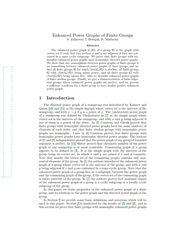 Ref117 | PDF | Group (Mathematics) | Graph Theory