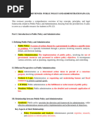 Key Characteristics of Public Policy | PDF | Policy | Governance