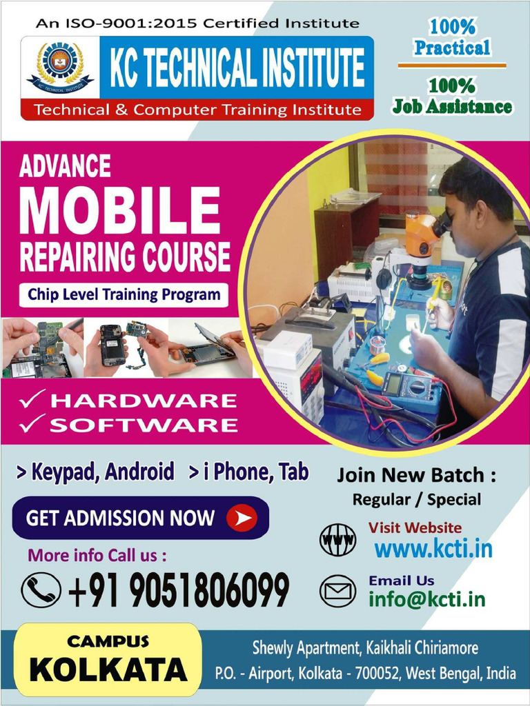 Mobile Repairing Training | PDF