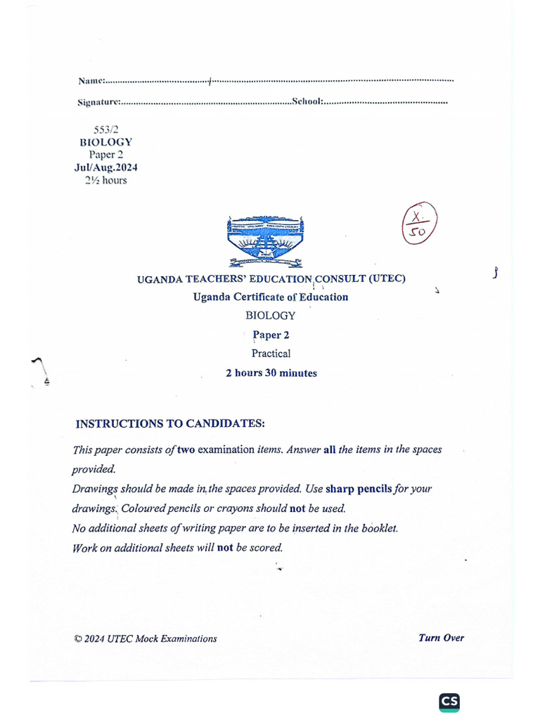 UTEC 1 & 2 Guide | PDF