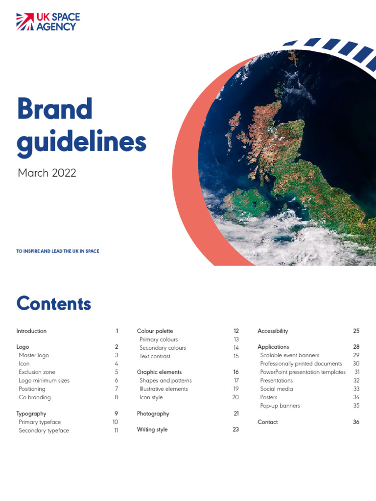 Uk Space Agency 2022 | PDF | Typefaces | Logos