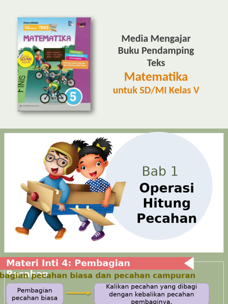 MTK Pembagian Pecahan (Heni) | PDF