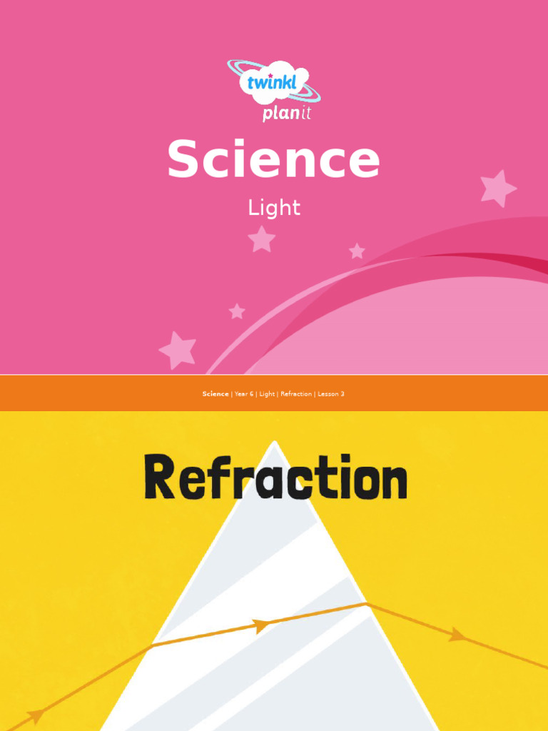 Understanding Light Refraction in Science | PDF | Refraction | Light