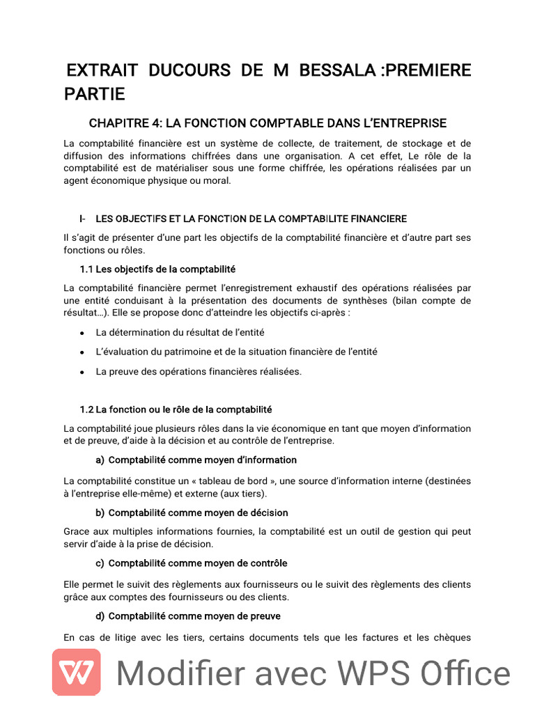 Comptabilité d'un Restaurant : Guide Pratique | PDF | Comptabilité ...