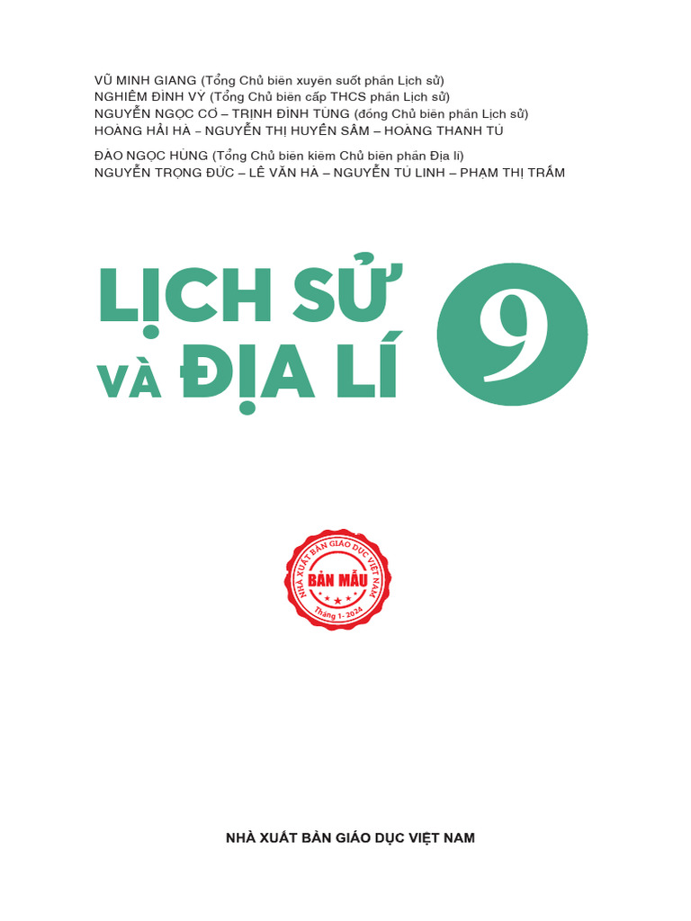 Lich Su Va Dia Li 9 Ket Noi Tri Thuc PDF Xem Online Tai PDF Mien Phi | PDF