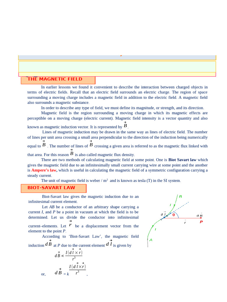 Magnetics | PDF | Magnetic Field | Force