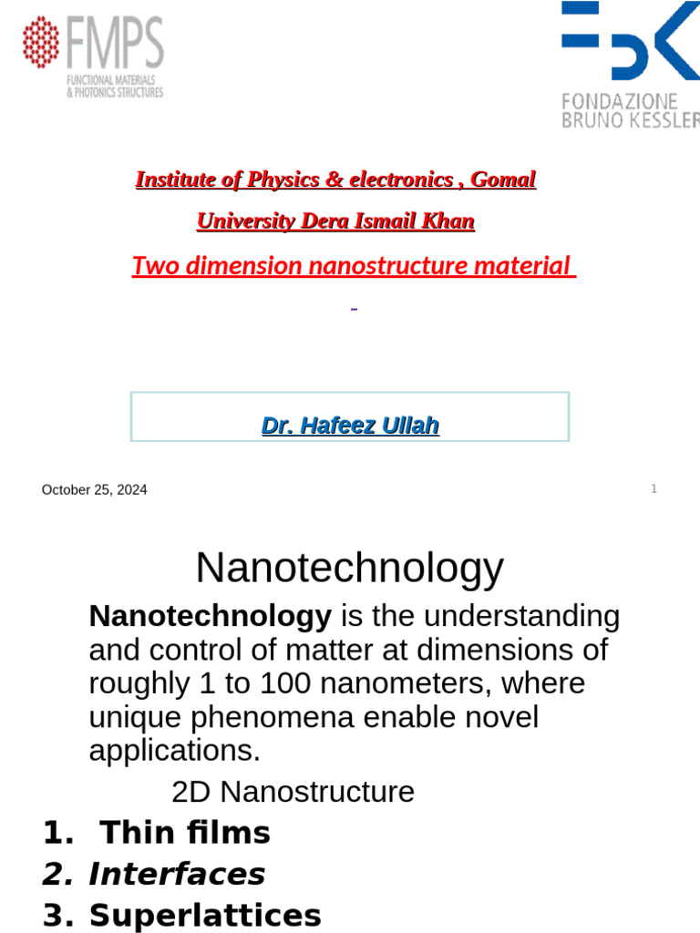 2D Nano Materials | PDF | Cell Membrane | Physical Sciences