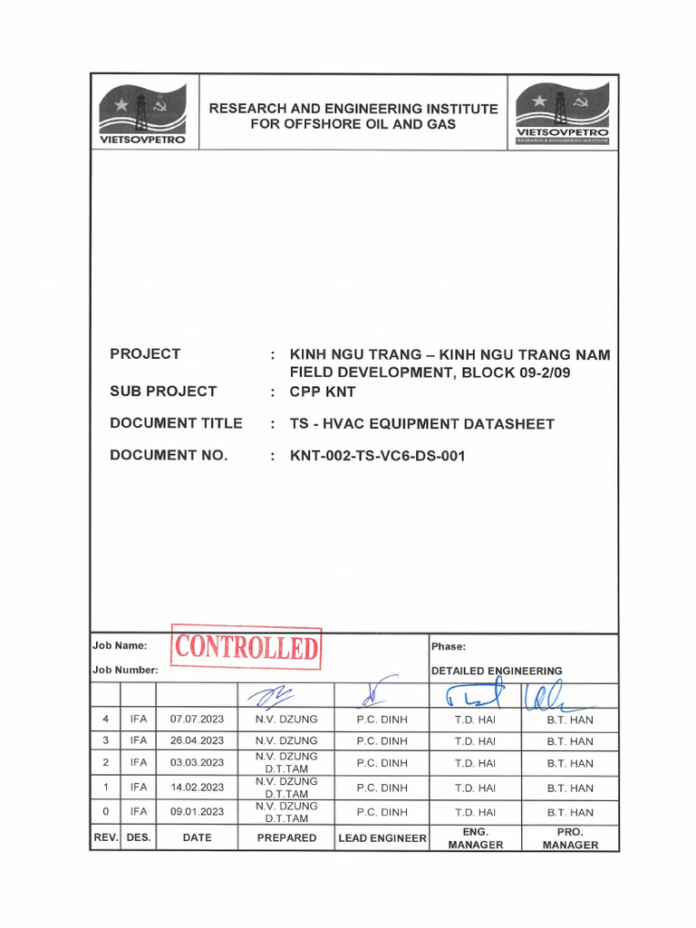 KNT-002-TS-VC6-DS-001 - 4 - TS - Hvac Equipment Datasheet | PDF | Heat Exchanger | Pump