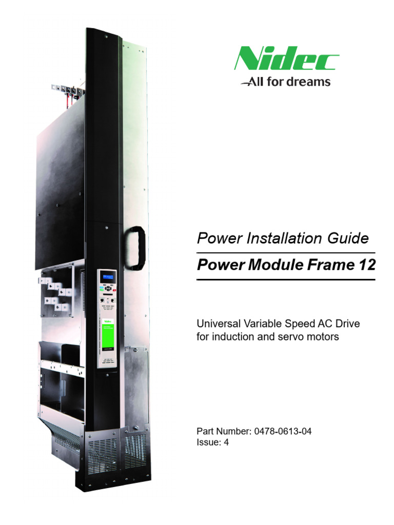 Unidrive M Power Module Frame 12 Issue 4 | PDF | Electromagnetic ...