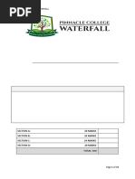 Ems Grade 8 Term 1 Controlled Test Question JTG 2024 | PDF | Debits And ...