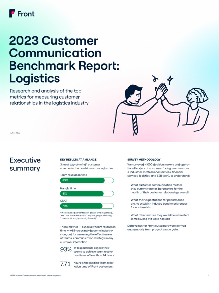 LOGISTICS 2023IndustryBenchmark | PDF | Performance Indicator ...