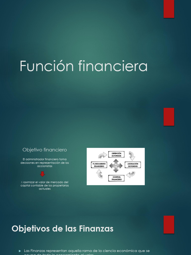 Función Financiera | PDF | Business | Compartir (Finanzas)