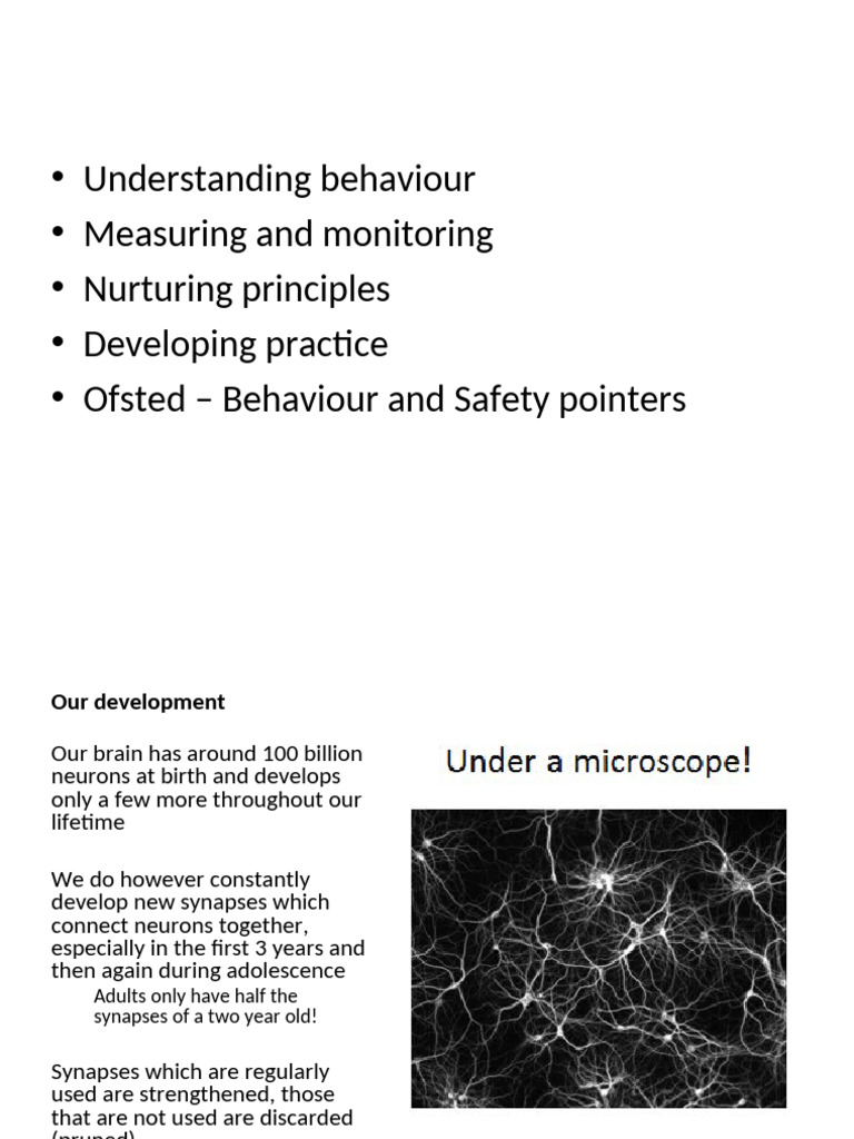 Understanding Behaviour | PDF