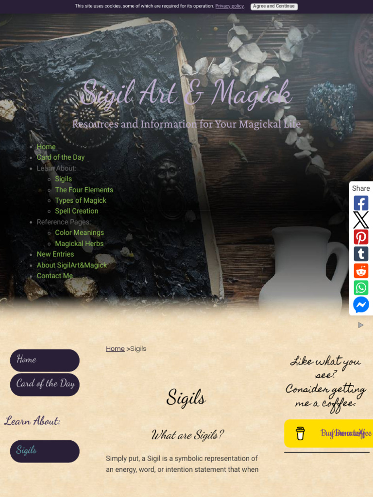 https___www.sigilartandmagick.com_sigils.html | PDF | Runes