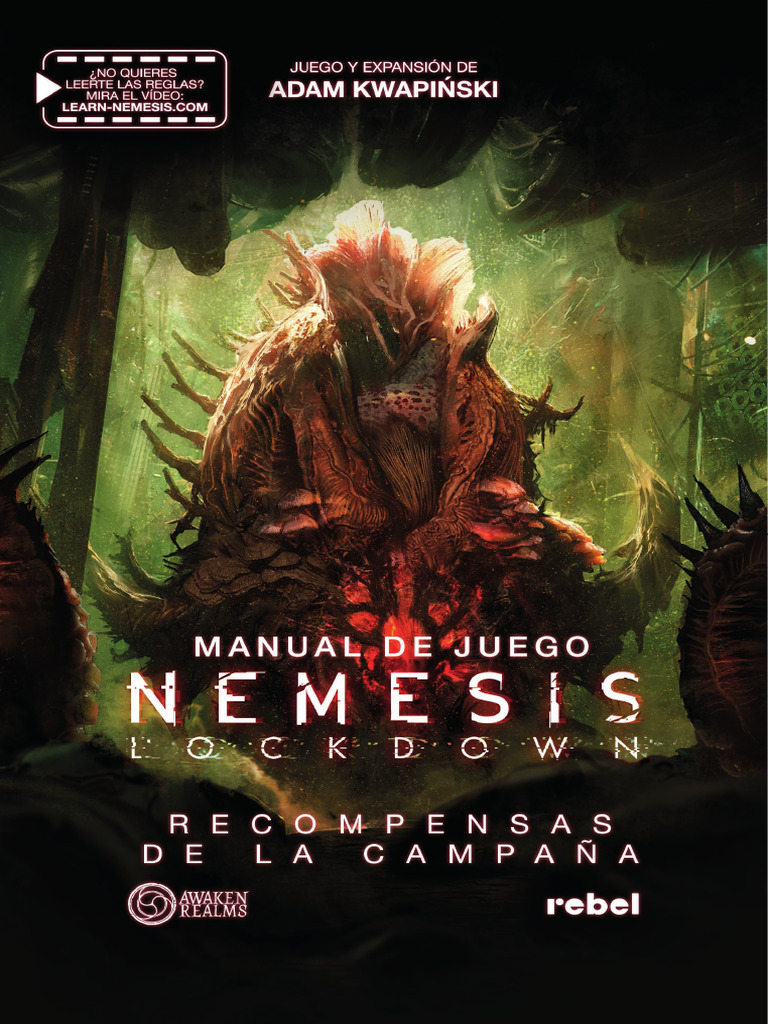 Reglamento resumido Nemesis Lockdown Español | PDF | Hongo | Micología
