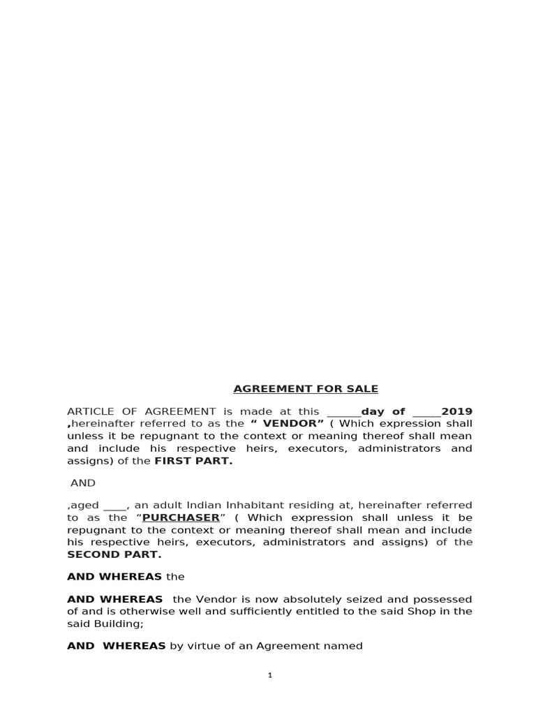 Sale Deed | PDF | Deed | Lien