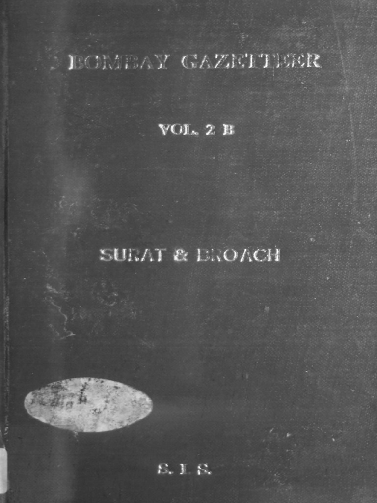 Gazetter of Bombay Presidency Surat and Bharuch Index | PDF