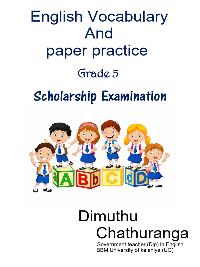 G 5 Scholarship Guide | PDF