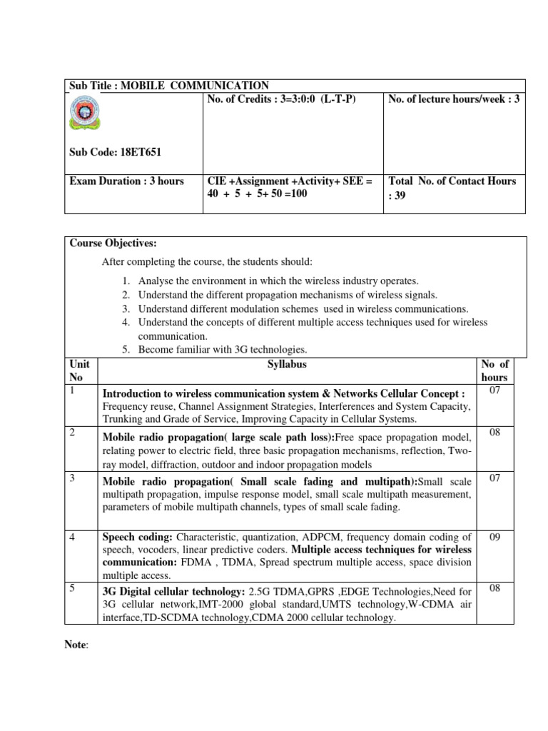 Module 4 | PDF | Cellular Network | Channel Access Method