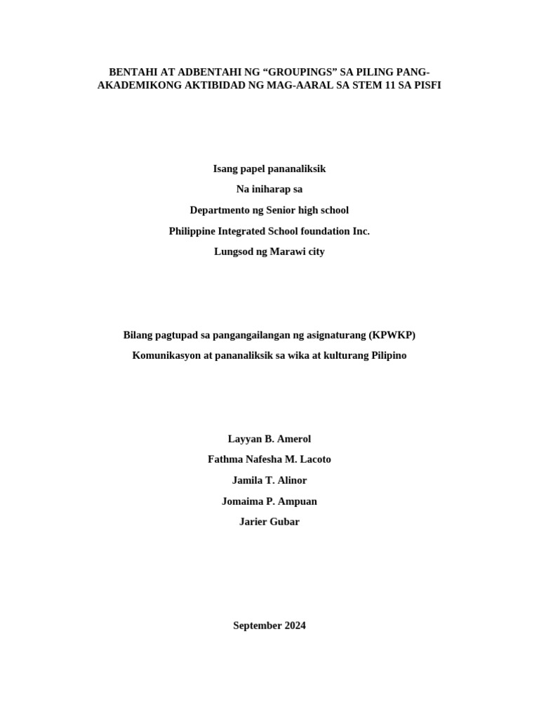 KPWKP Chapter 1 | PDF