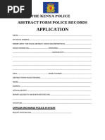 Assistant Chief Letterhead Template | PDF