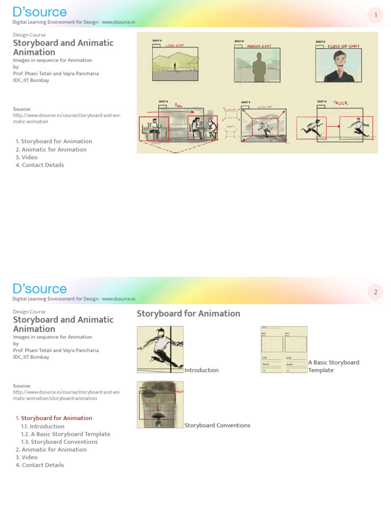 storyboard-and-animatic-animation | PDF | Camera | Zoom Lens
