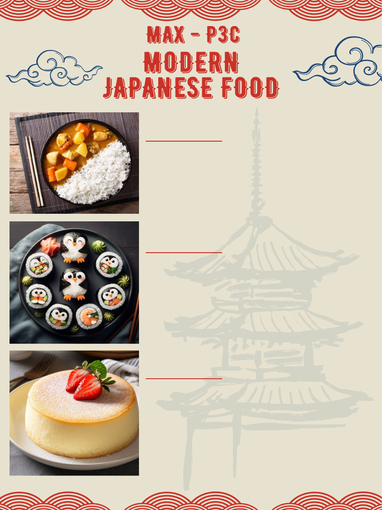 Japanese Modern Food | PDF
