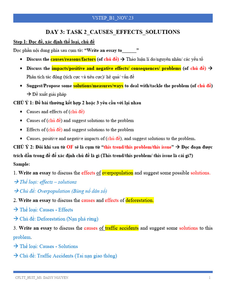 Vstep - Writing Task 2 | PDF | Human Overpopulation | Family Planning