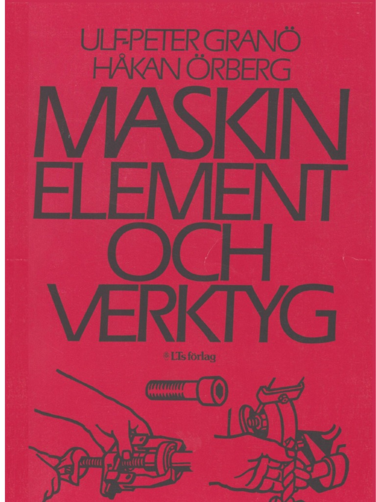 Maskinelement Och Verktyg 1988 SE | PDF