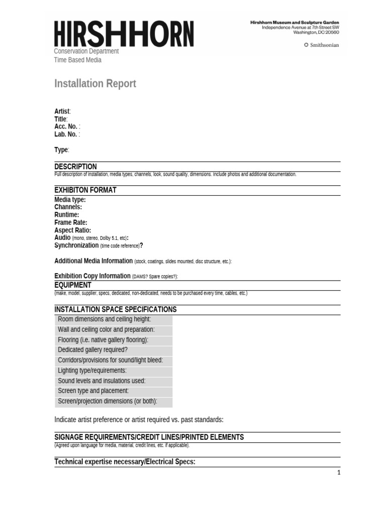 HMSG TBM Installationreport | PDF