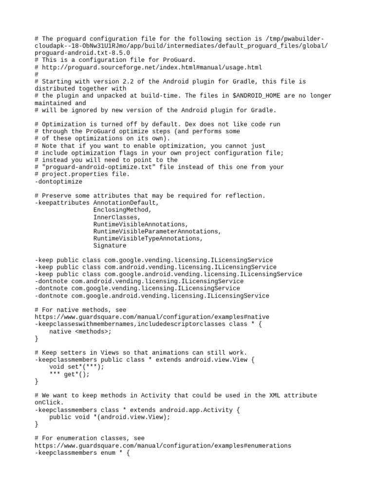 Configuration | PDF | Android (Operating System) | Software Development