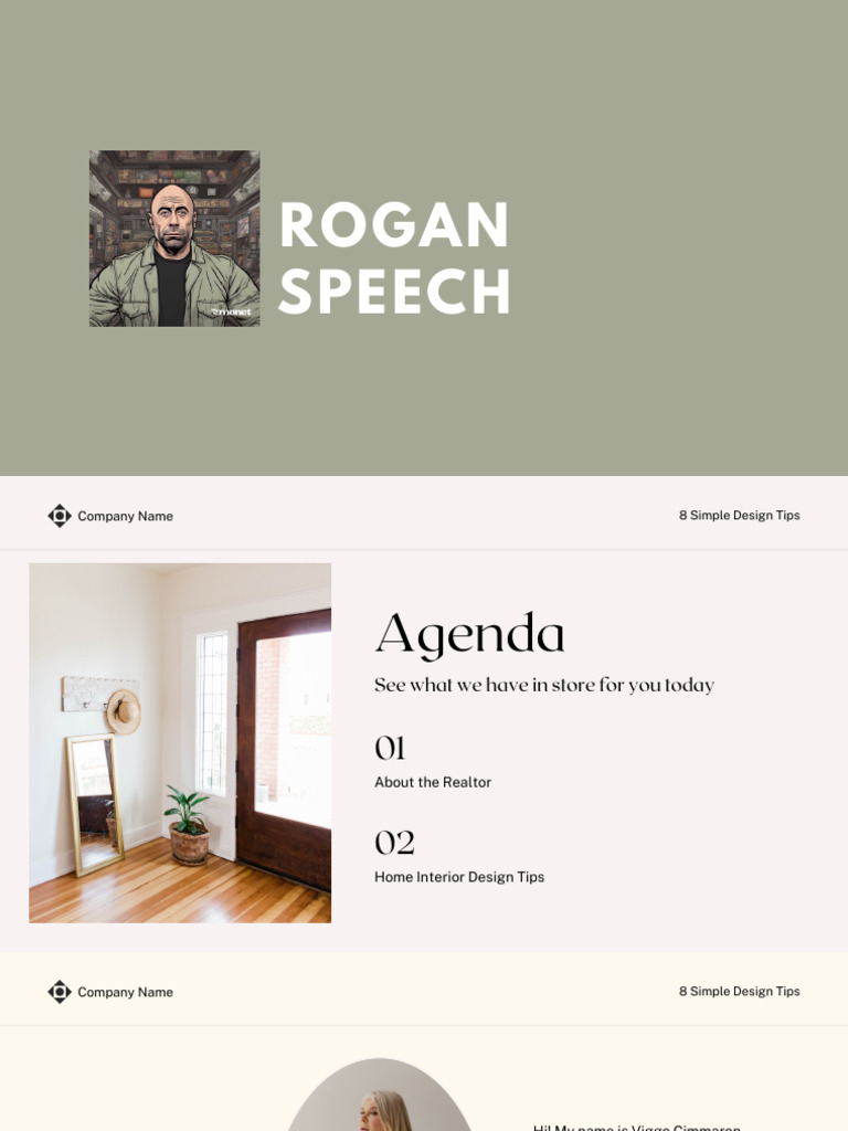 Brown Elegant Editorial Interior Design Listing Presentation | PDF
