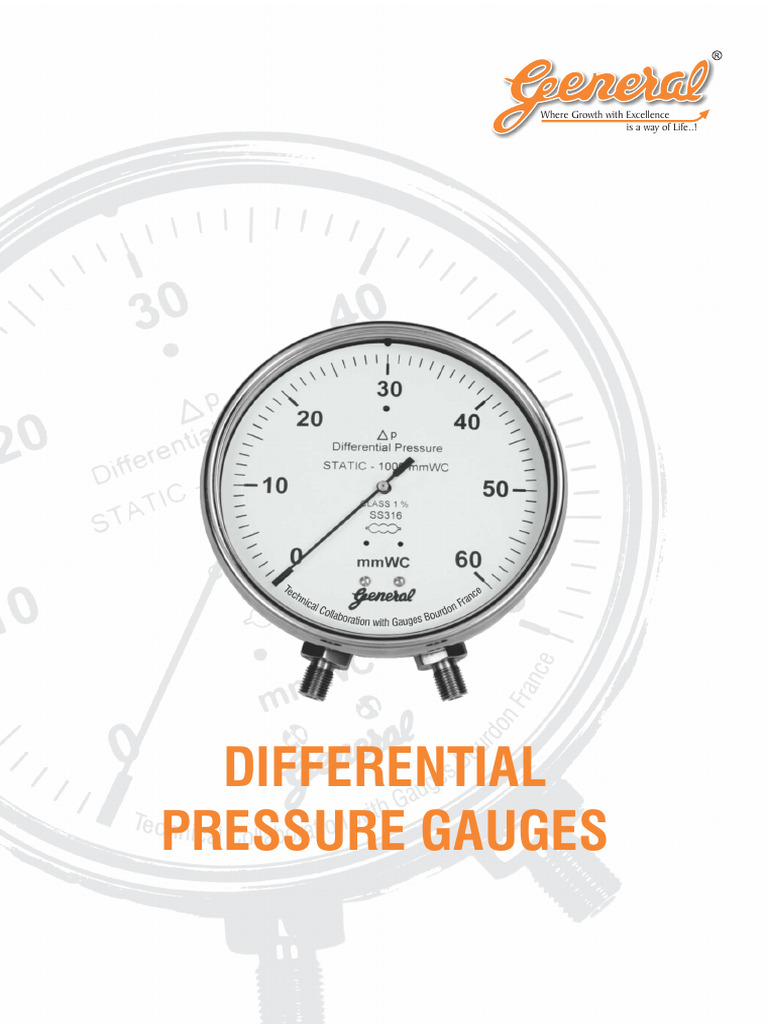 Diff-PG | PDF | Pressure Measurement | Pressure