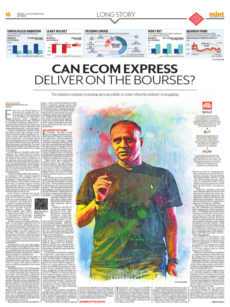 eCom Express | PDF | Business | Corporations